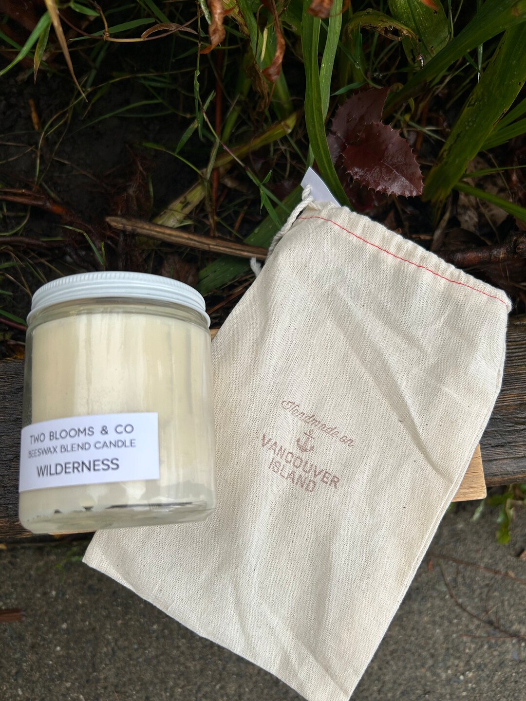 Cedarwood Mint Natural Beeswax Blend Candle, Home Decor, Candle ...