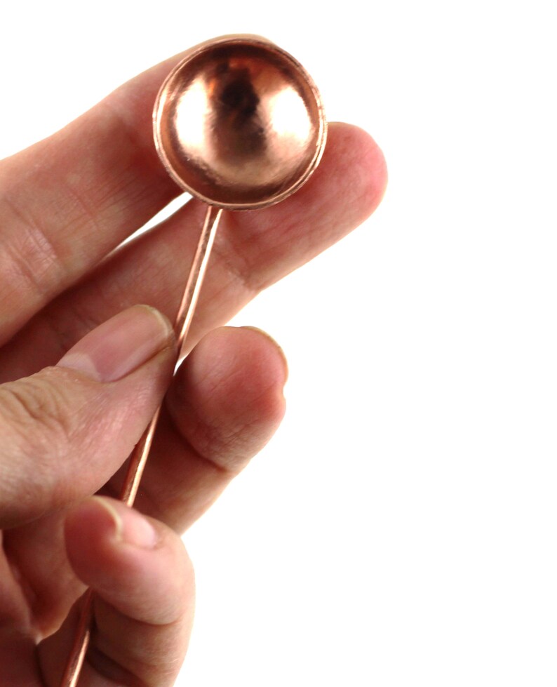 Brass or Copper Salt Spice Spoon Kitchen Spoon Photo Prop - Etsy