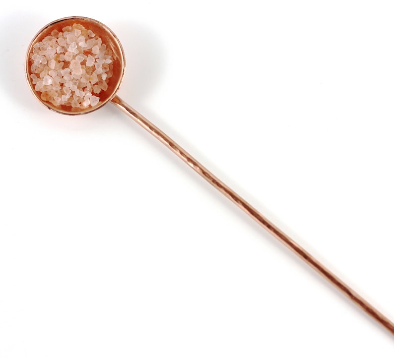 Brass or Copper Salt Spice Spoon Kitchen Spoon Photo Prop Spoon Wedding ...