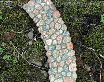 Curved Pathway Miniature Path Mini Pathway Fairy Garden - Etsy