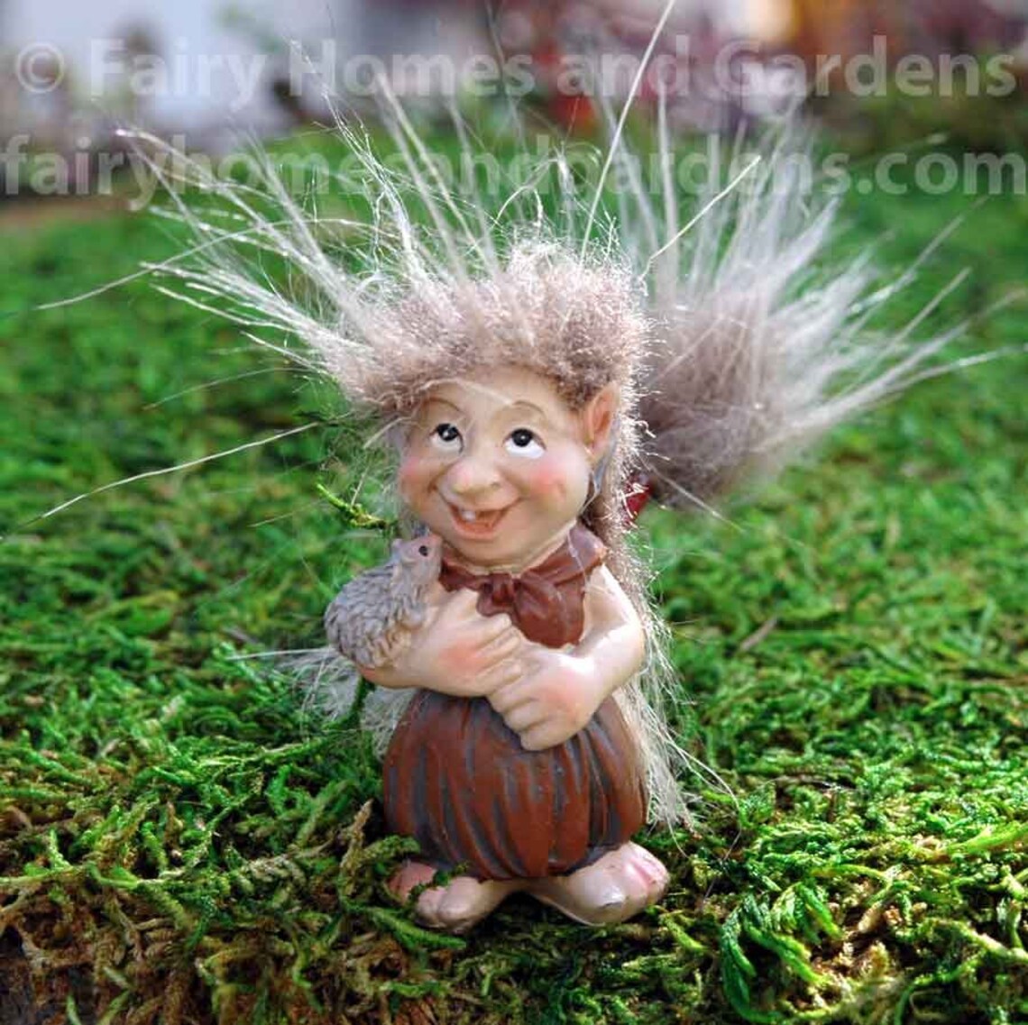 Miniature Troll Family Figurines Trolls Set of Four - Etsy