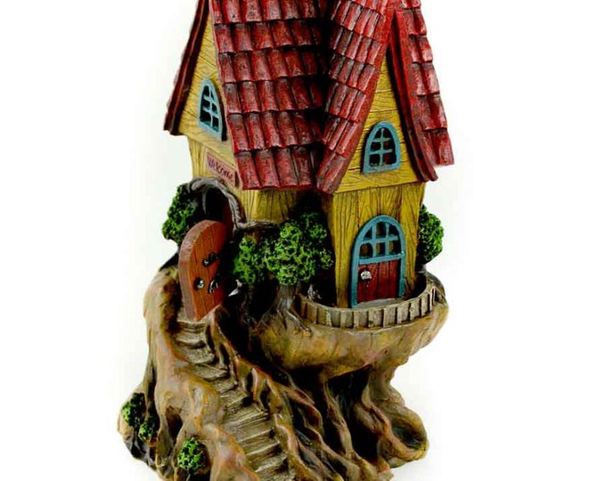 Mini Wizard House 7 Wizard Shack Fairy Garden Home Cottage Mini Garden ...