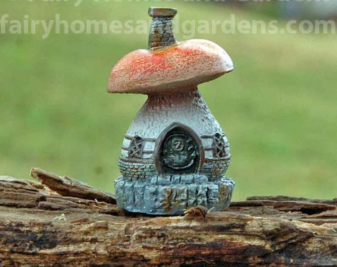 Micro Mini Toadstool House Itty Bitty Toadstool Cottage Fairy Garden ...