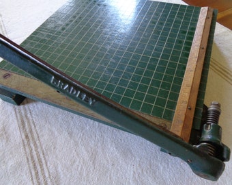 Vintage paper cutter | Etsy