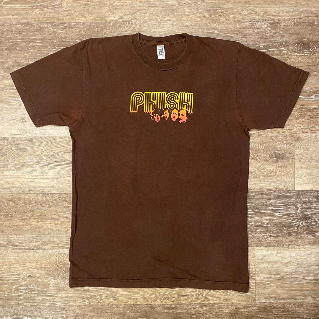Vintage Medium Phish T-shirt From 2003 - Coffee Brown - Etsy