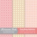Moroccan Pattern Digital Papers - Peaches & Cream, Set of 6 - Printable ...