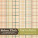 Argyle Patterns Digital Paper Pack: Set of 6 Digital Papers in Orange ...