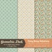 Geometric Patterns Digital Paper Pack: Set of 6 Digital Papers in ...