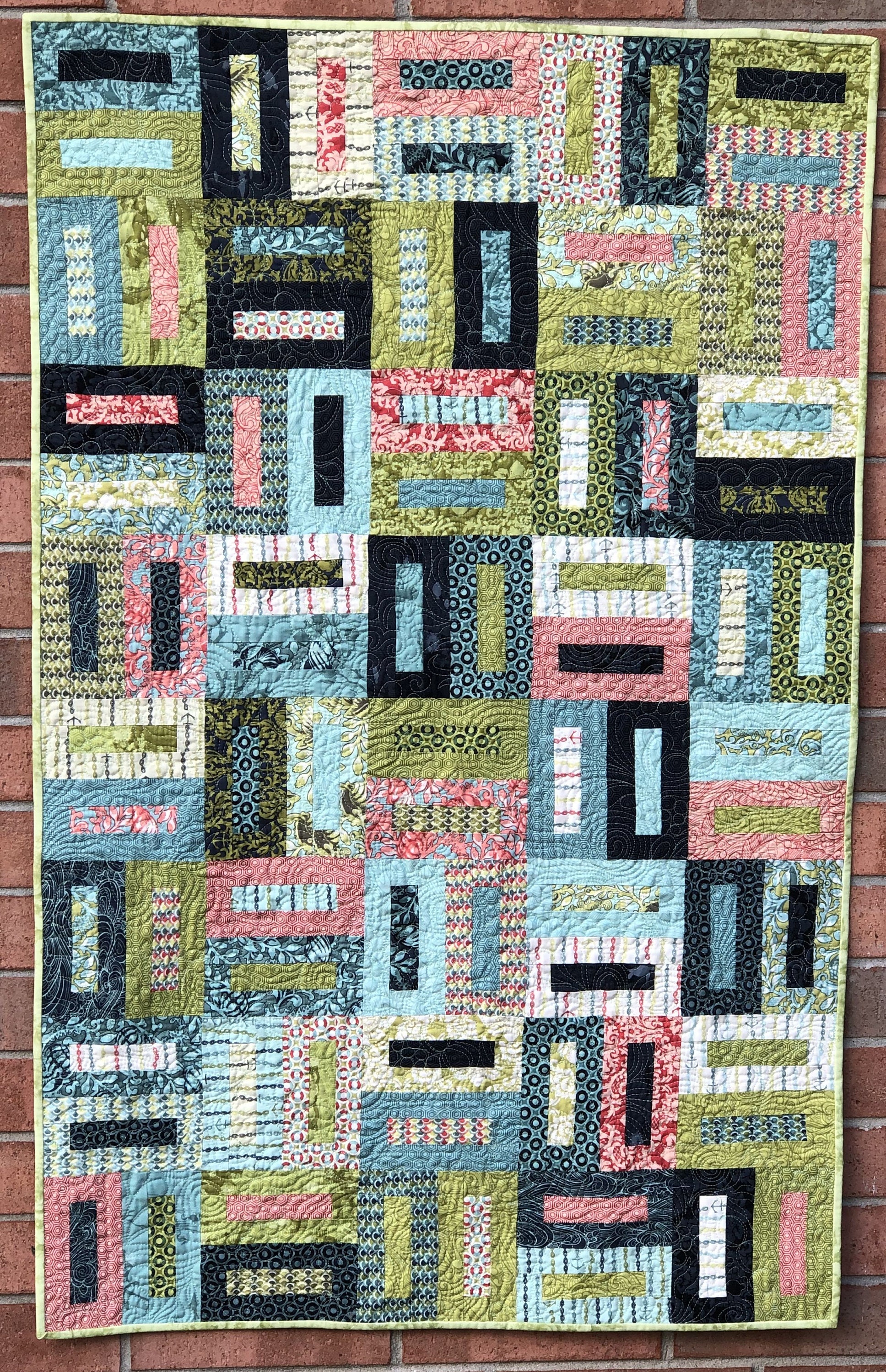 BUCKLES PDF Quilt Pattern by Mingamonga Quilts--fun Pattern for 1 or 2 ...