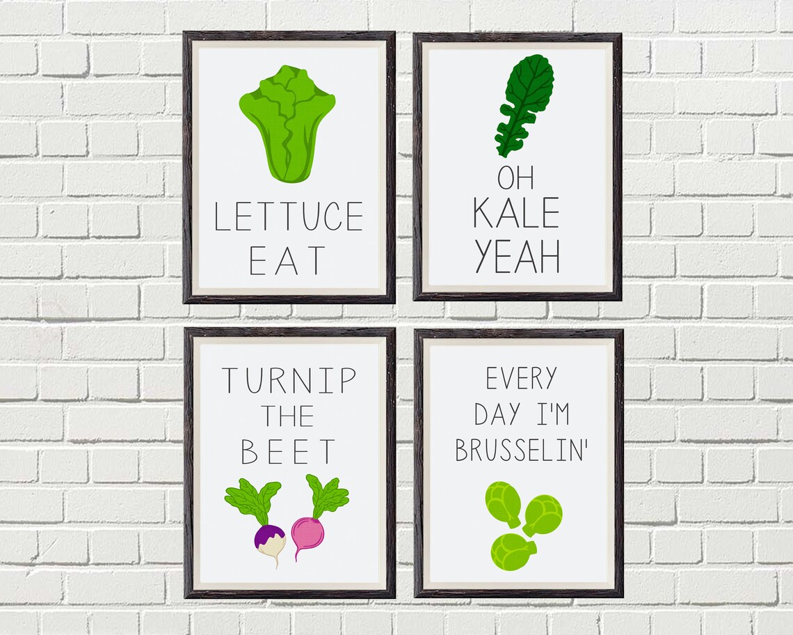 Turnip for What Fun Digital Art Kitchen Printable in Sizes - Etsy