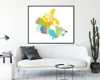 Nova Scotia Illustrated Map - Etsy Canada
