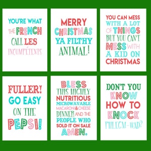 Set of 13 Home Alone Quote Prints - Various Sizes (digital Files) - Etsy
