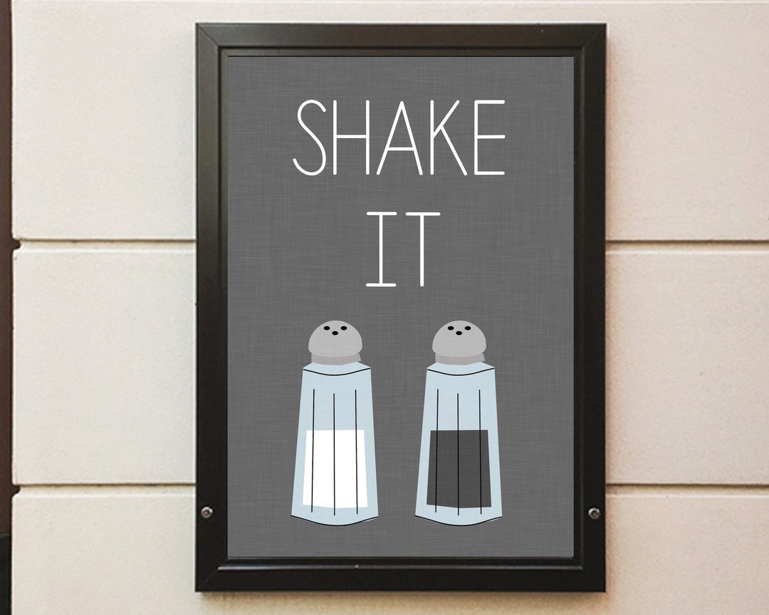 Shake It Digital Art Print - Various Sizes - Etsy