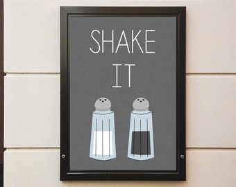 Shake It Digital Art Print - Various Sizes - Etsy