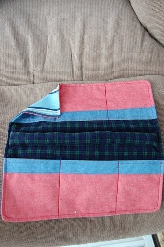 Red & Blue Denim Arm Chair Caddies - Etsy