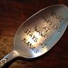 What Happens at Nanas....... Vintage Silverware Hand Stamped - Etsy