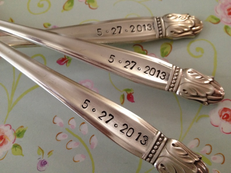 I Do Me Too Me Three Vintage Wedding Forks - Etsy