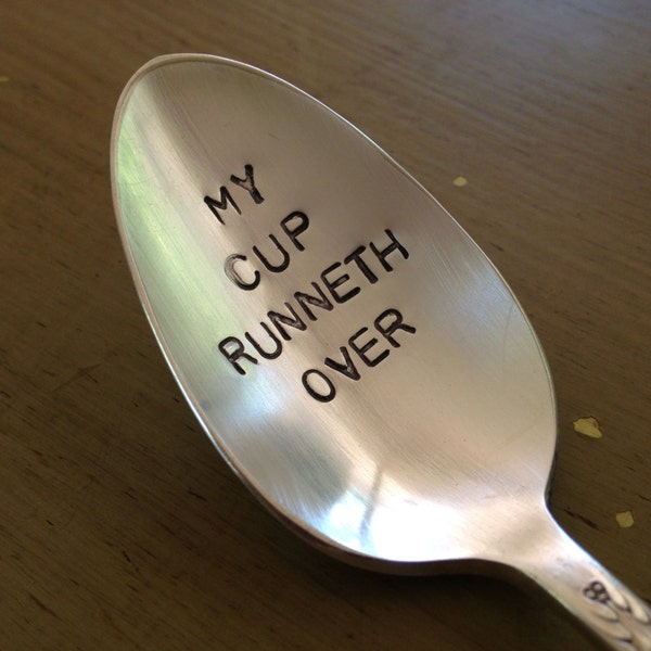 My Cup Runneth Over - Etsy
