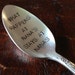 What Happens at Nanas....... Vintage Silverware Hand Stamped - Etsy