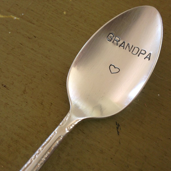 Hand Stamped Spoon - Etsy