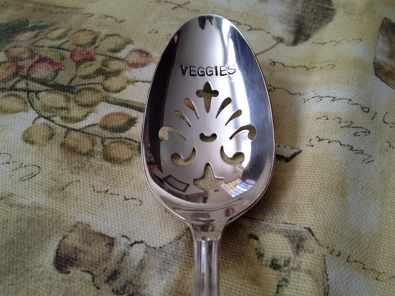 Recycled Silverware Silverplate Hand Stamped 3 Piece Dinner - Etsy