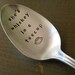 She's Whiskey in A Teacup - Hand Stamped Vintage Spoon for Tea Lovers ...