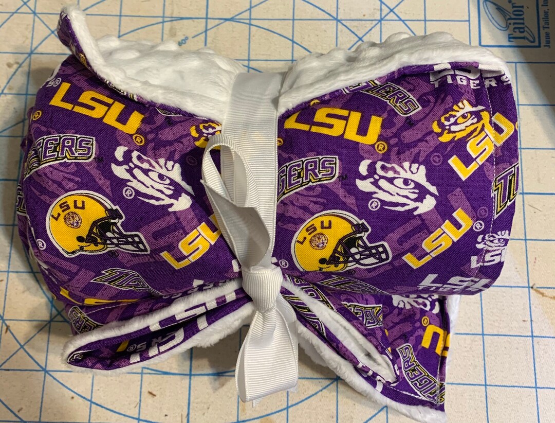 Boy Lsu Blanket - Etsy