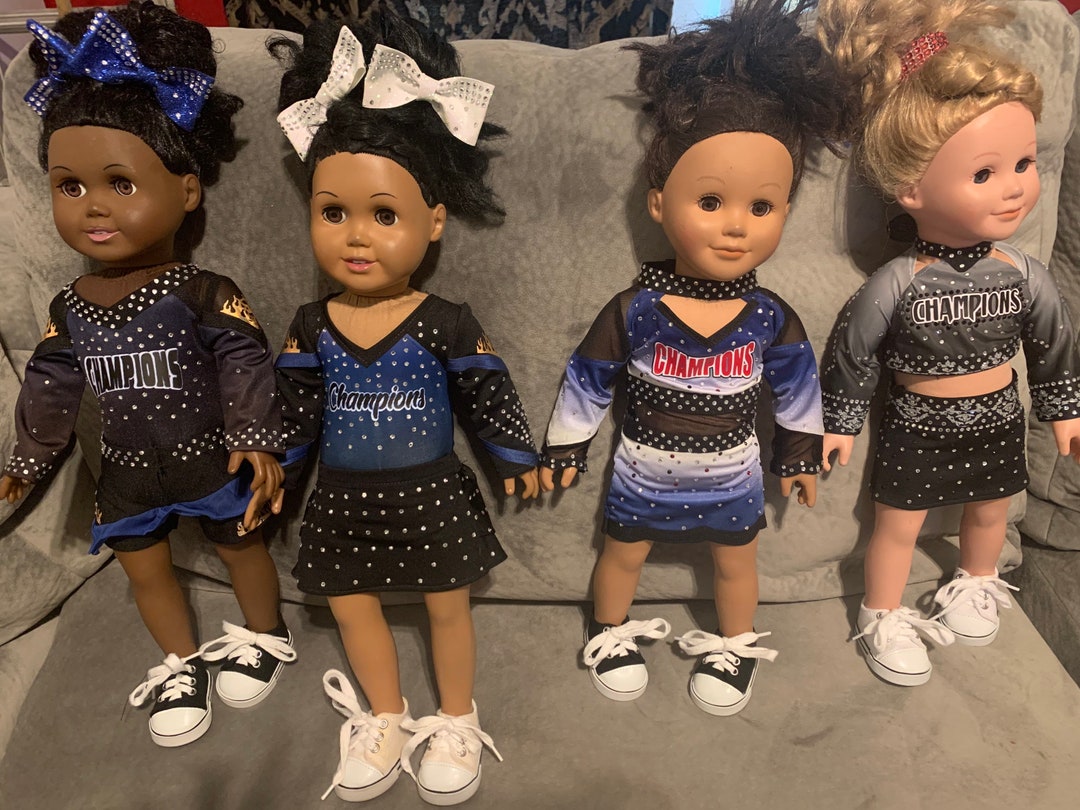 Sublimated Doll Cheer Uniform - Etsy