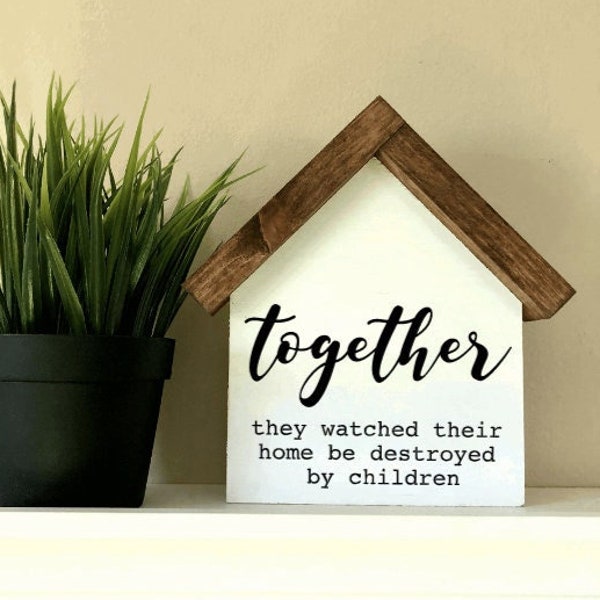 Funny Signs for Home Decor - Etsy