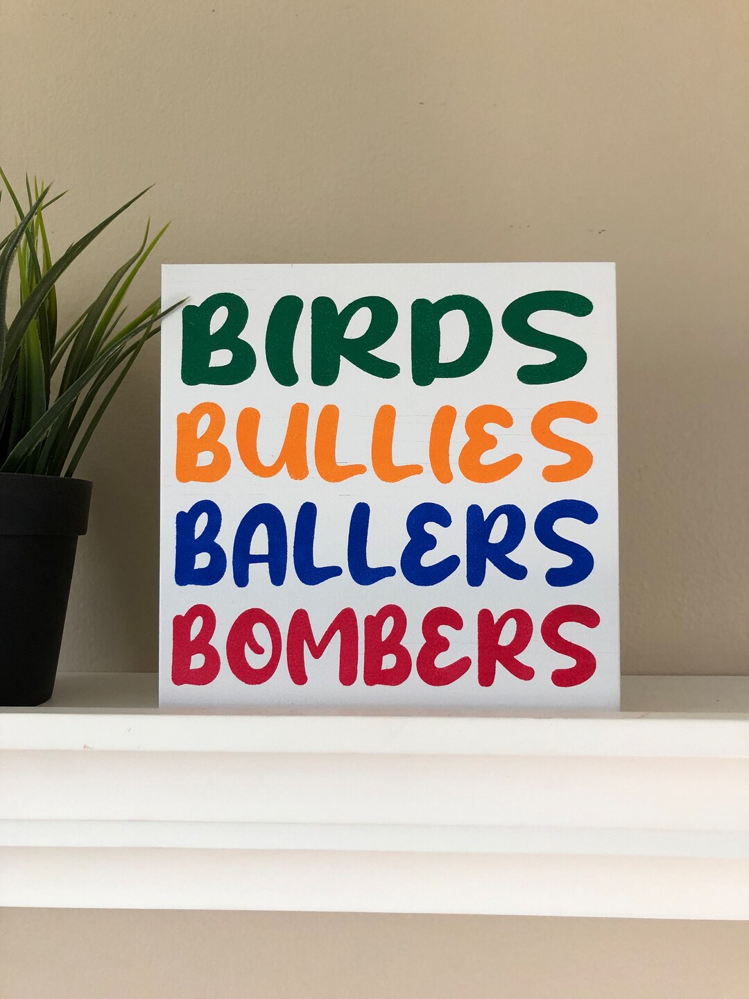 Philadelphia Sports Teams Wood Sign | Birds Bullies Ballers Bombers ...