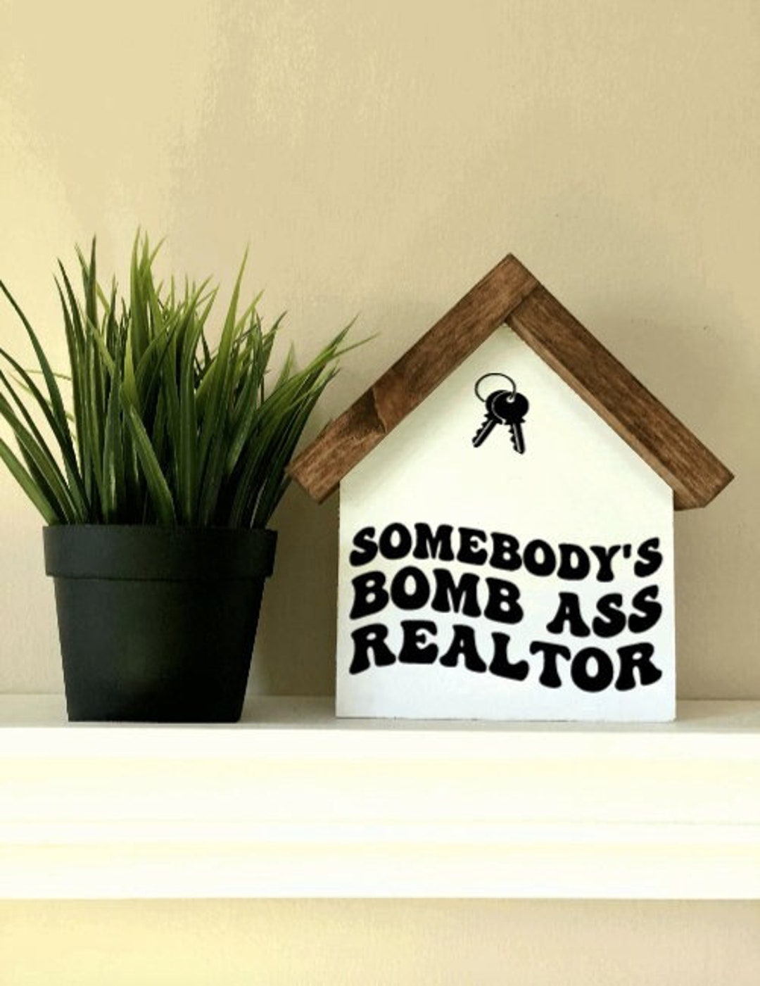 Real Estate Agent Sign Somebody's Bomb Ass Realtor Real Estate Agent ...