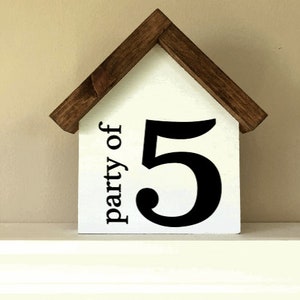 Party of Sign | Personalized Family Sign | Custom Family Decor | House ...