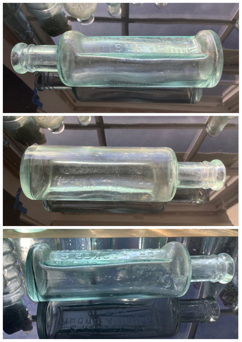 Dr. Hooker's Cough and Croup Syrup Bottle Antique - Etsy