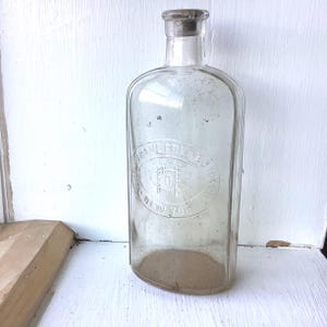 Purdue Frederick Co NY Bottle 7" Cork Top Antique Turner Bottle Terre ...