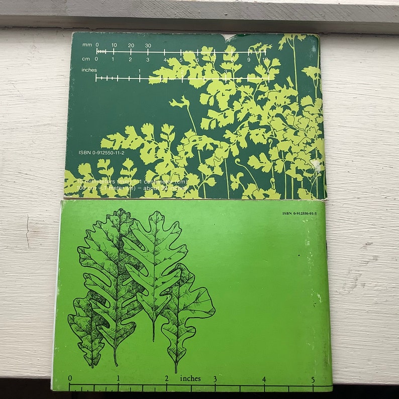 Lot of 2 Nature ID Guide Books: Tree Finder Key Fern Finder - Etsy