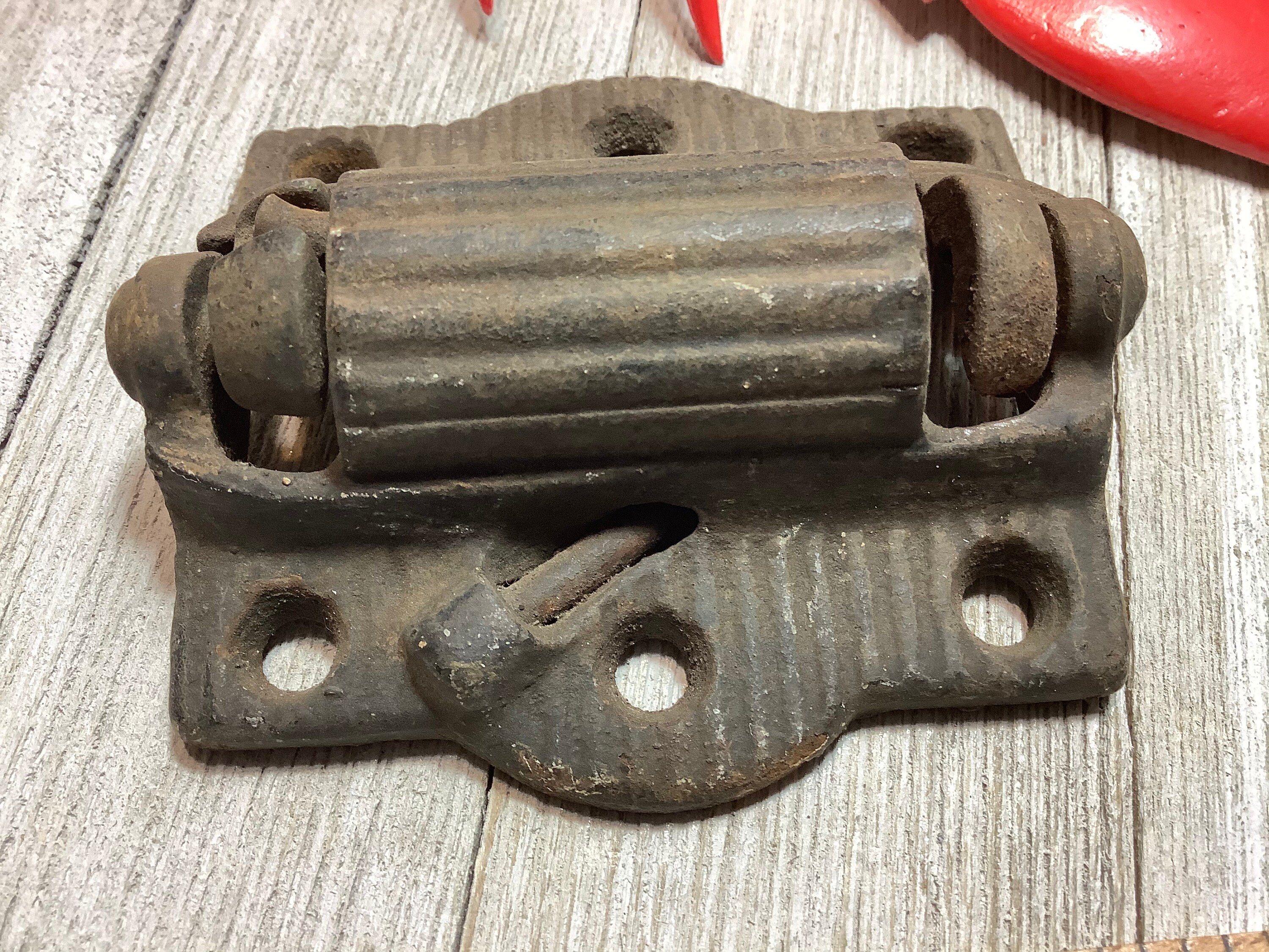 Champion Screen Door Hinge: Antique Cast Iron Architecture Salvage Pat ...