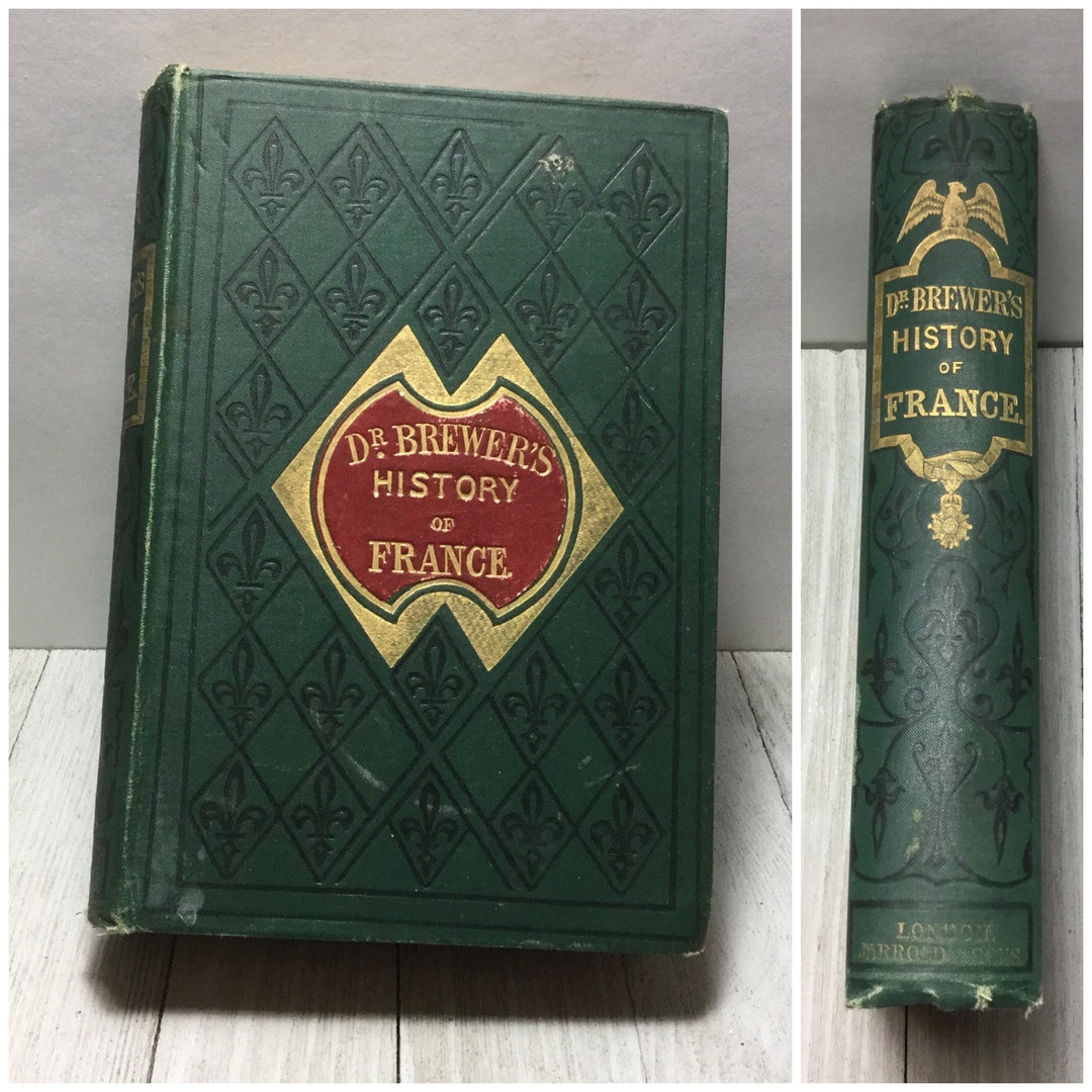 Dr. Brewer's History of France, Antique Victorian Reference Book - Etsy