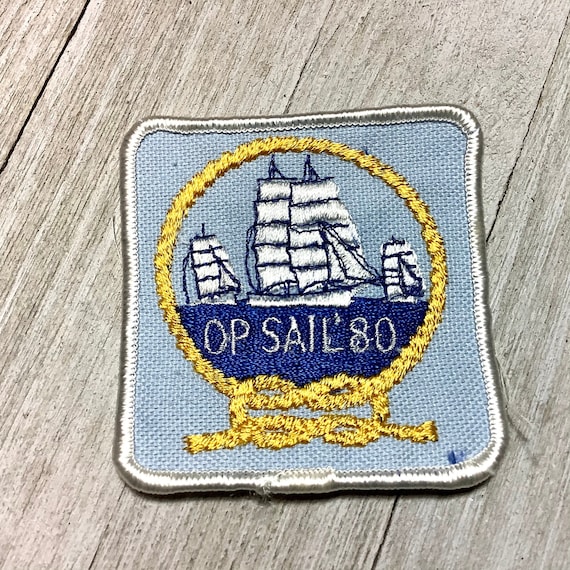 Op Sail 80 Patch: Boston Tall Ships | Etsy
