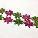 5-15 Yds Daisy Chain Trim, 7/8 Pink Retro Mod Flower Power, Floral ...