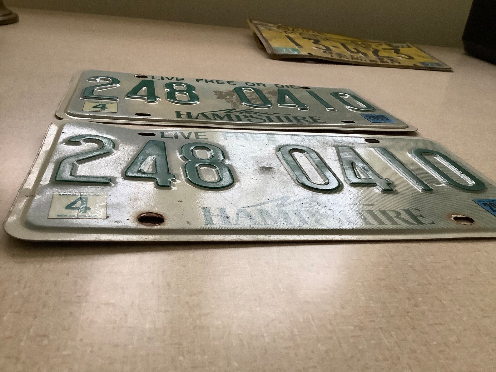 NH 248 0410 License Plate Man in Mountain Live Free or Die - Etsy