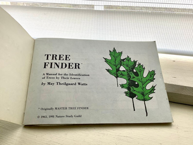 Lot of 2 Nature ID Guide Books: Tree Finder Key Fern Finder - Etsy