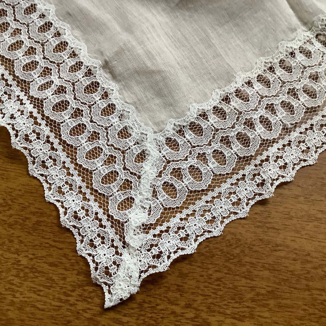 Lace Edge Handkerchief Vintage 12 Hanky - Etsy
