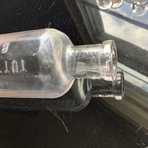Antique Glass Veterinary Bottle, Big Tuttle's Elixir Pale Amethyst AS ...