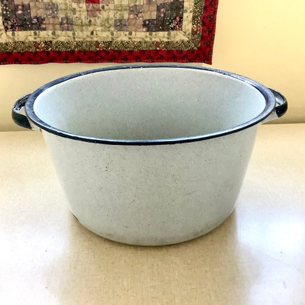 Enamelware Stock Pot - Etsy
