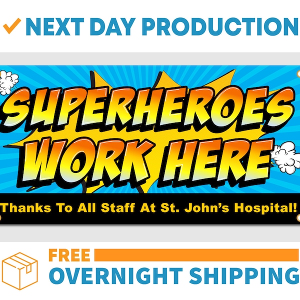 Super Hero Banner - Etsy