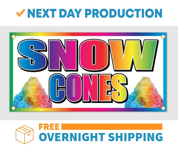 Snow Cone Banner