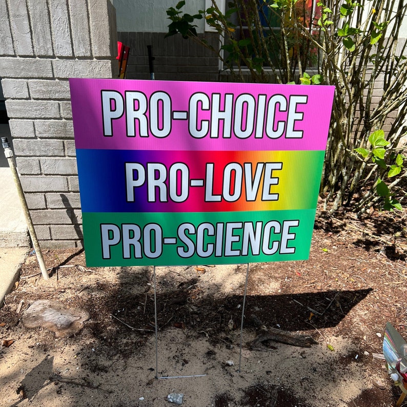 Pro-choice/pro-love/pro-science Women's Rights / Pro - Etsy