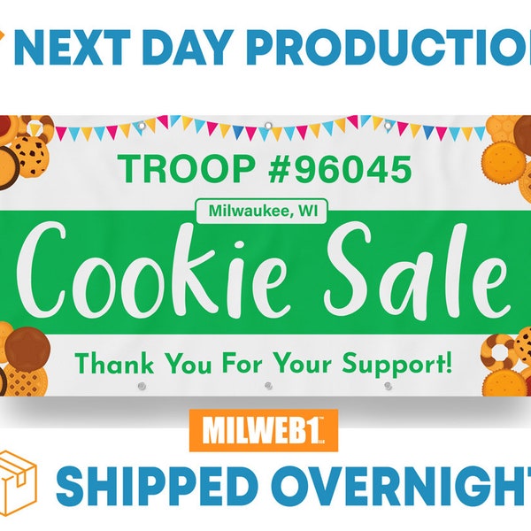 Cookie Booth Sign - Etsy