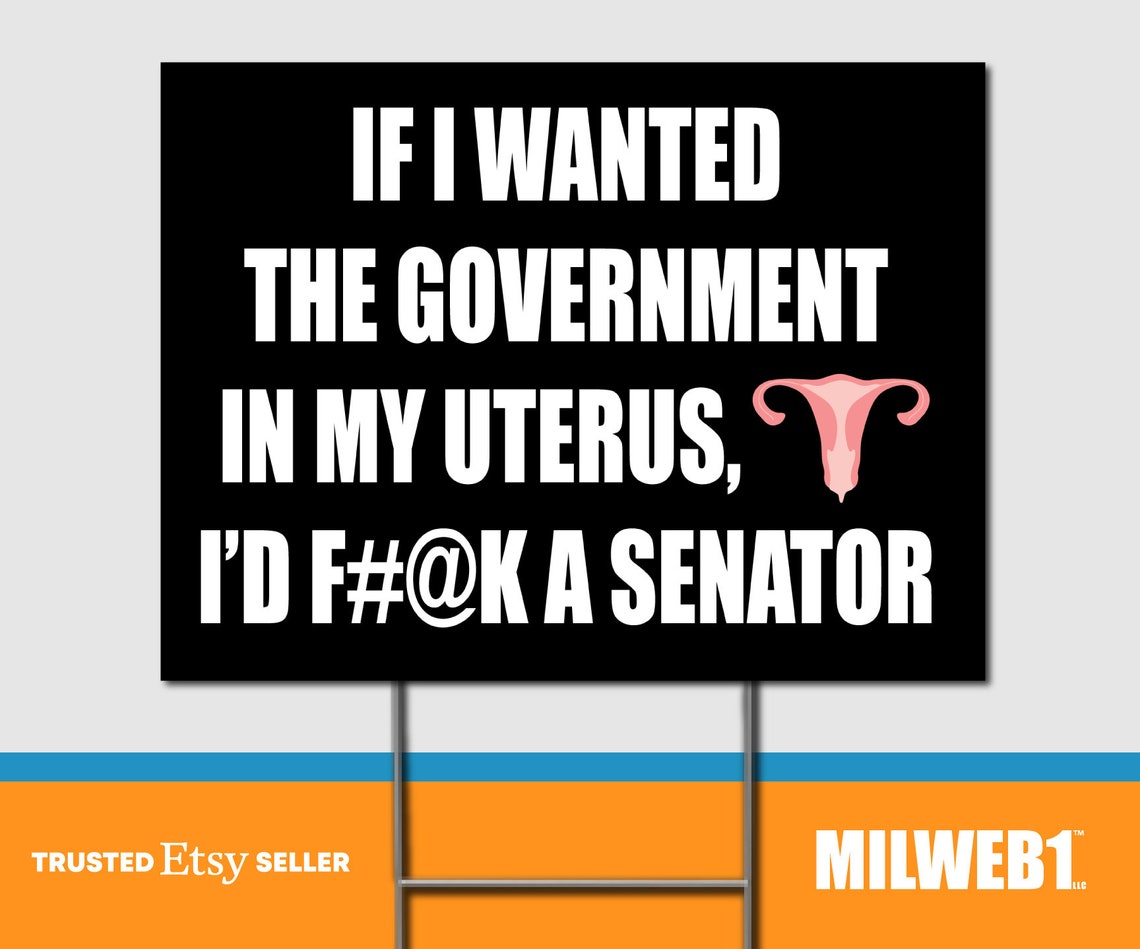 Government Uterus Senator Women's Rights / Abortion / | Etsy