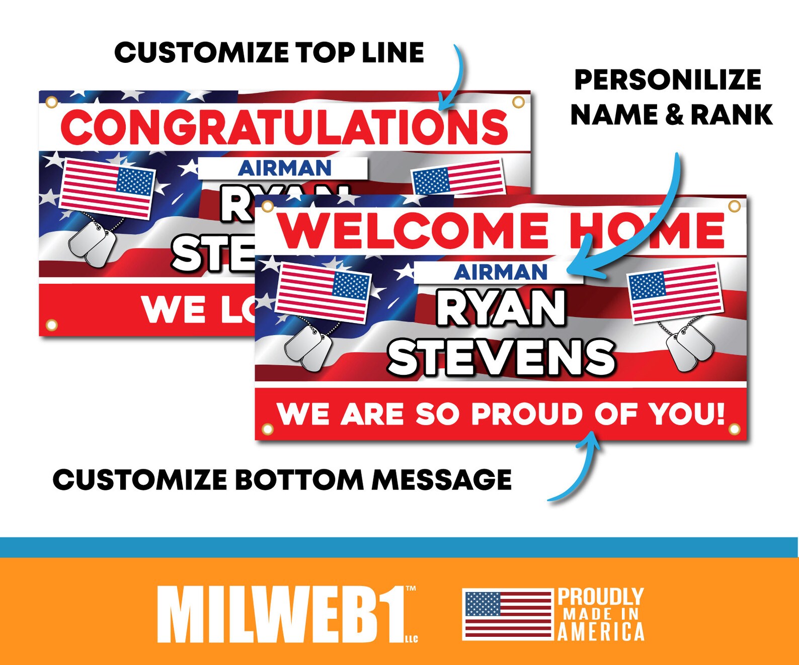 Welcome Home / Congratulations Soldier Military Service - Etsy